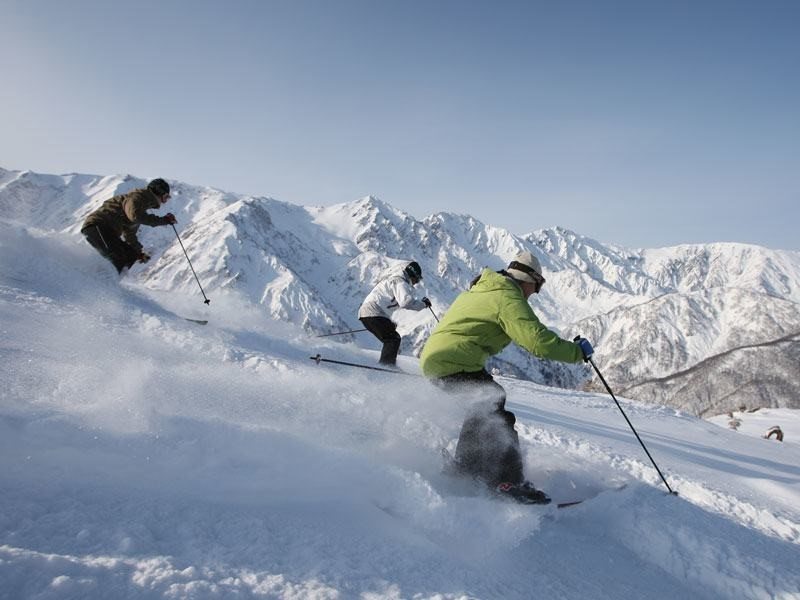 Skiing is Always Better with a Beer Waiting for you at the Bottom ...